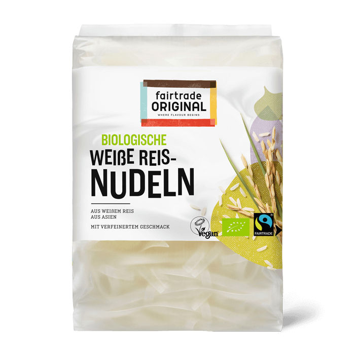 Weiße Reisnudeln Bio - Fairtrade Original