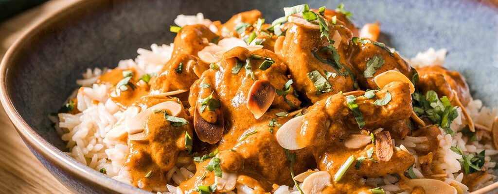 Butter Chicken mit Reis | Fairtrade Original